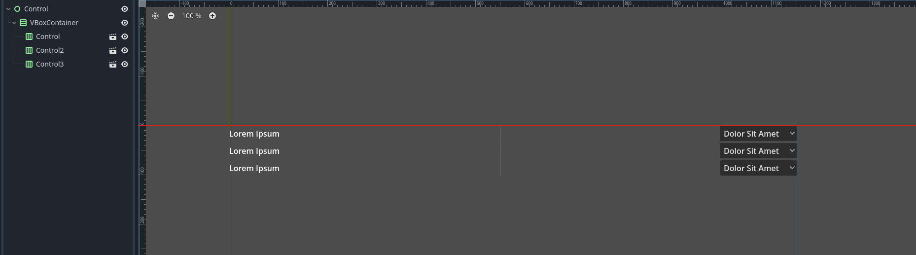 HBoxContainer is not staying in the center when fullscreening - Help - Godot Forum