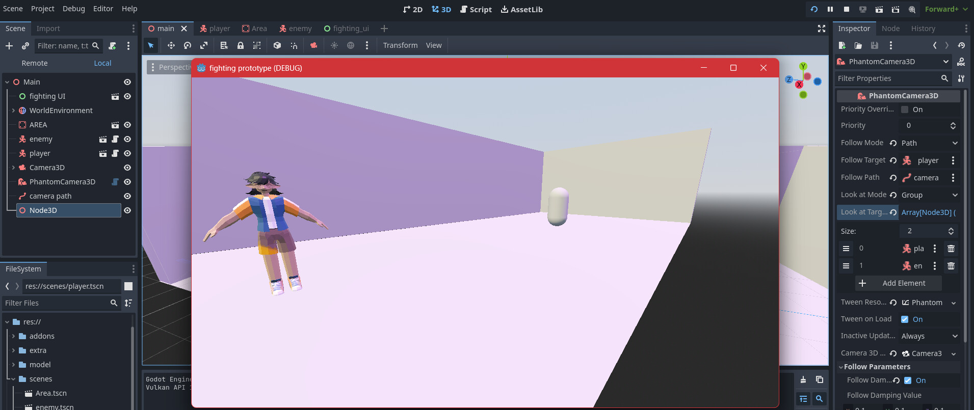 How to set a 3D camera to follow 2 targets - Help - Godot Forum