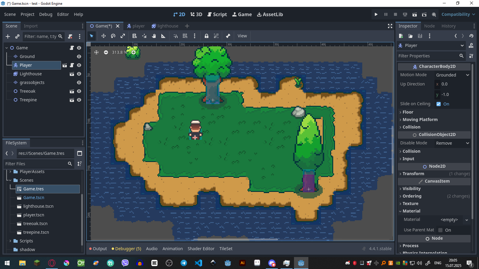 Procedural Generation question! - Programming - Godot Forum