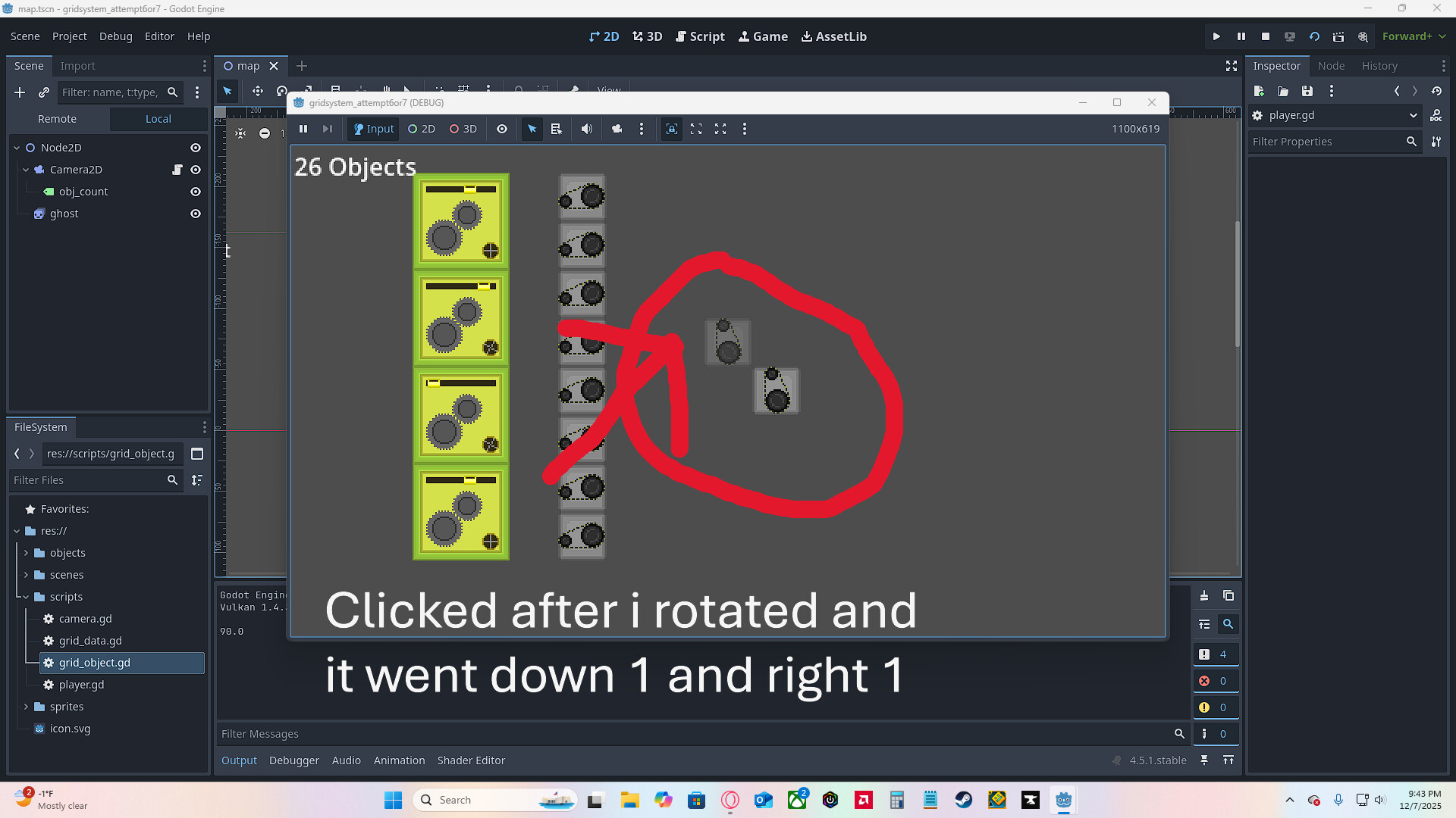 Need Tips or Help with a Factorio style grid building system - Help ...