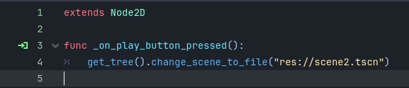 Changing scene with change_scene_to_file isn't working - Programming - Godot Forum