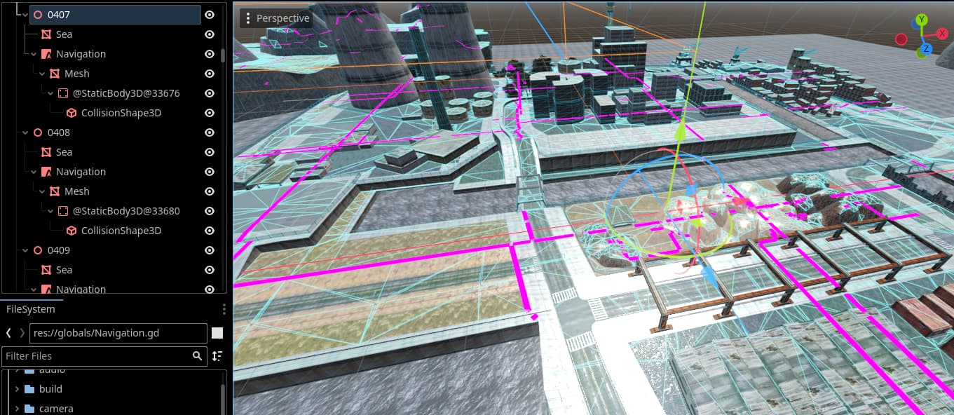 Large mesh 3D navigation optimizations - Help - Godot Forum