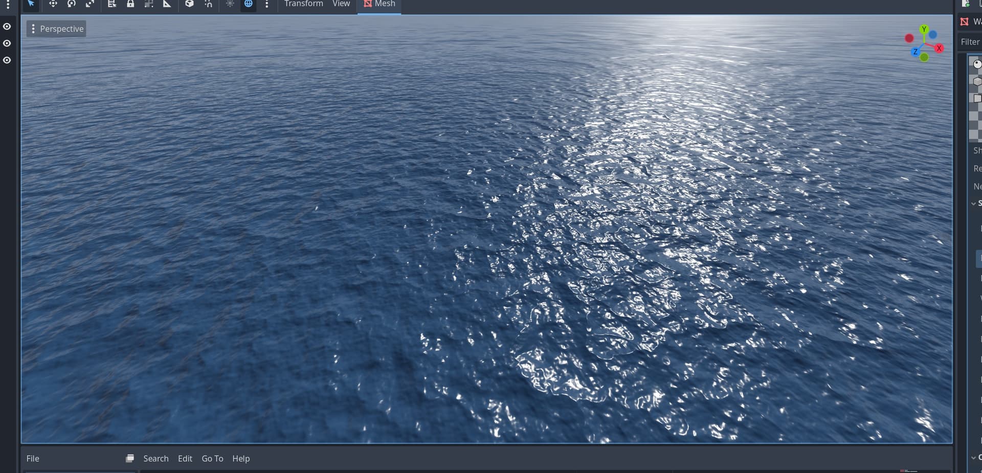 Water Rendering - A pet project to get used to shaders in GoDot - In ...