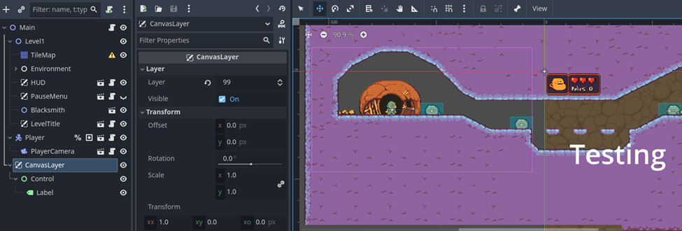 How do I prevent in-game UI from being blurry due to camera zoom ...