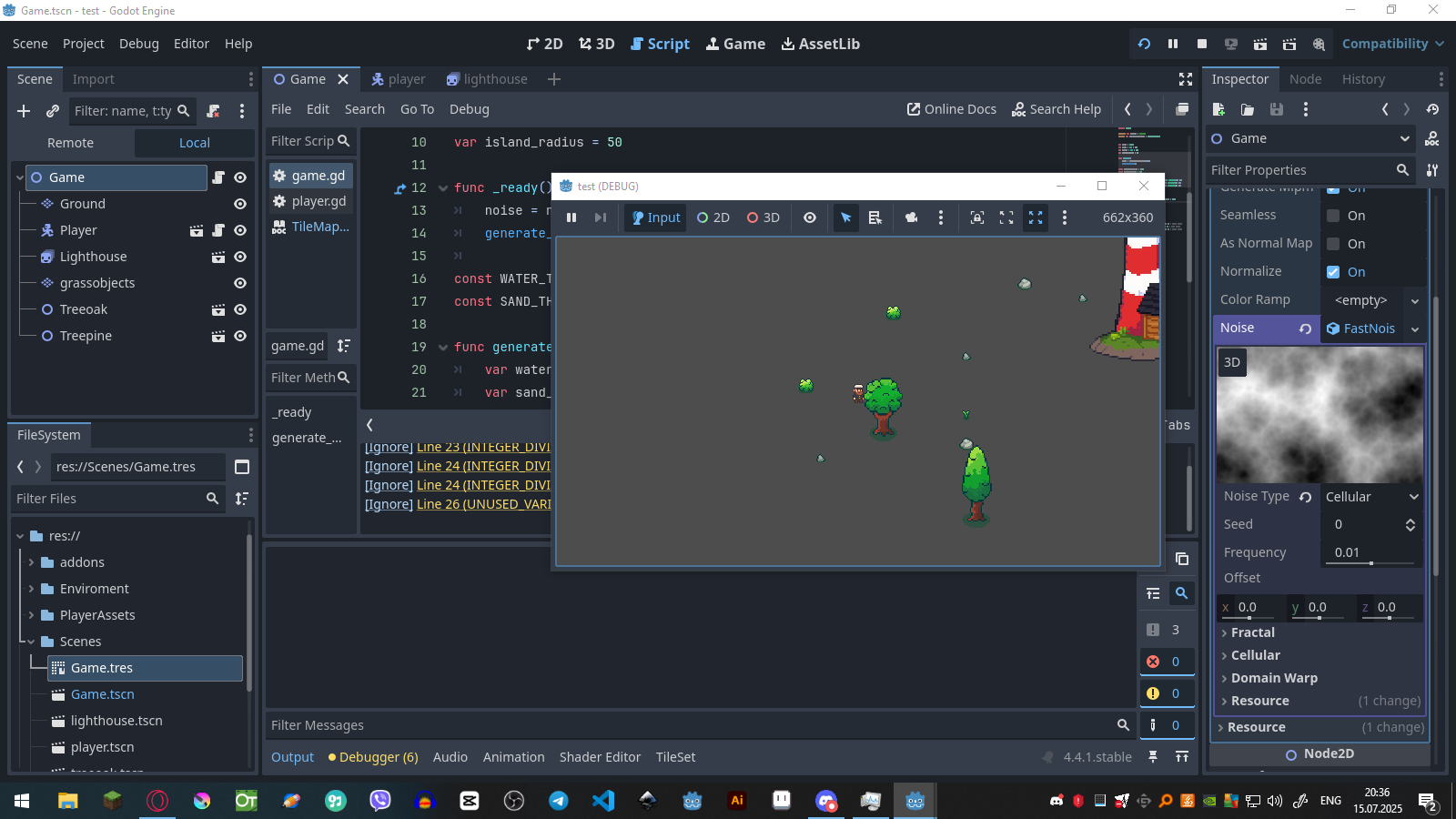 Procedural Generation question! - Programming - Godot Forum