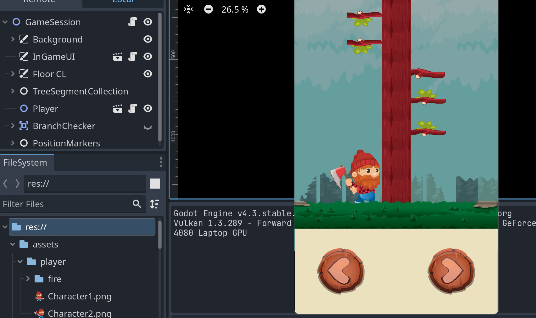 Problem of different sizes when using canvas layer with actual nodes (for mobile) - Help - Godot ...