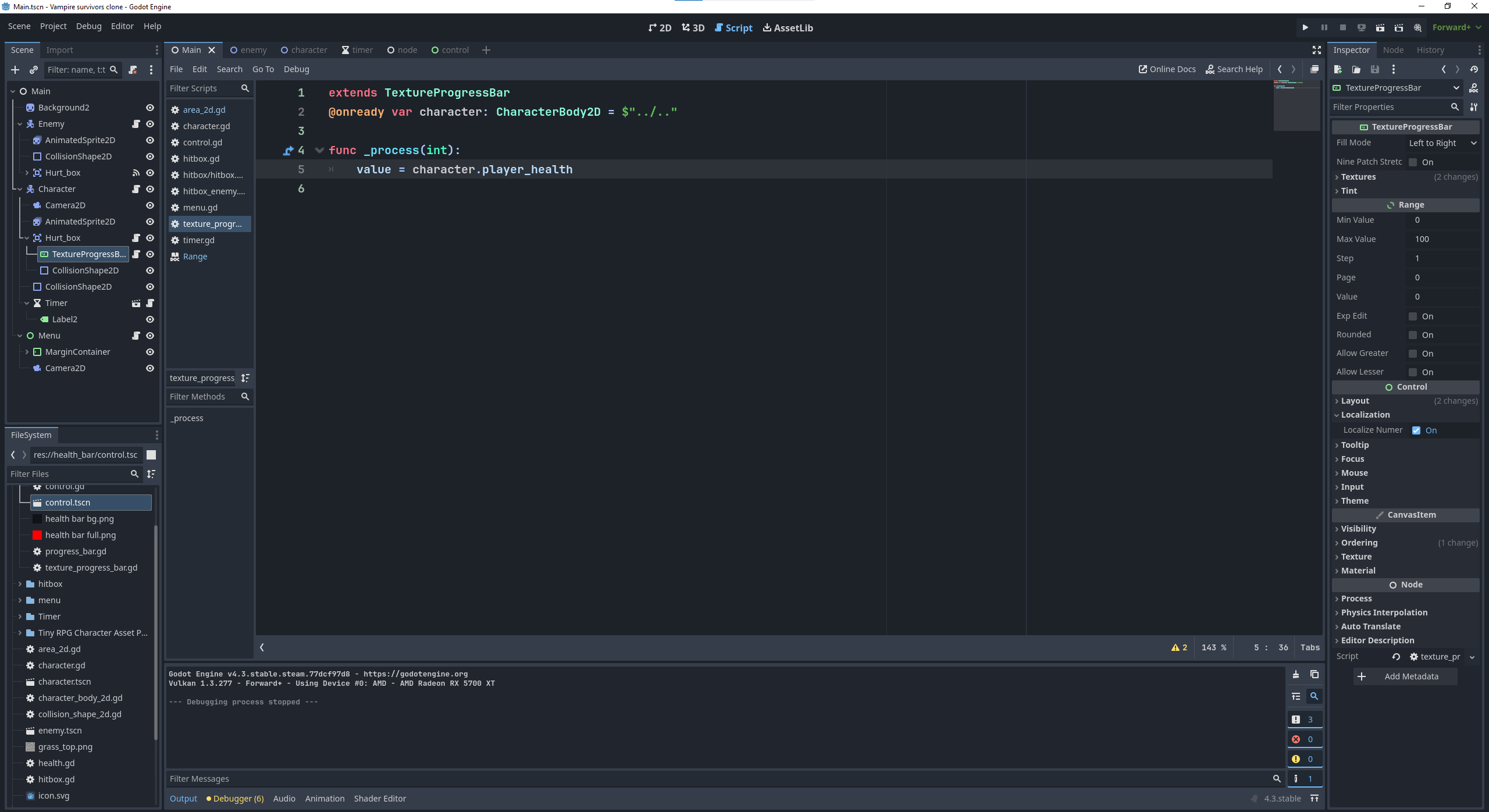 UI appears when playing current scene(F6), doesn't when playing whole project(F5). - UI - Godot ...