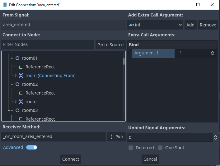 How to pass argument to signal - Help - Godot Forum