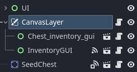 Player inventory GUI & Chest/Loot GUI don't seem to be on the same ...