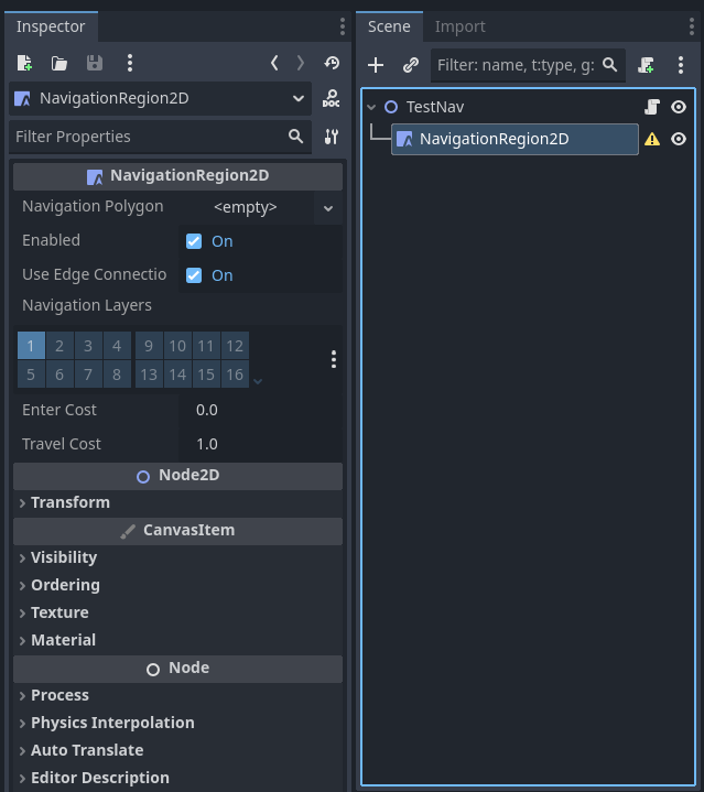 Unable to set NavigationPolygon into a region through GDScript - Help - Godot Forum