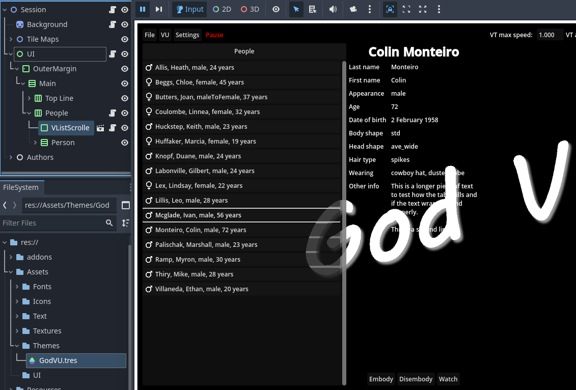 UI Renders behind 2d Sprite - UI - Godot Forum