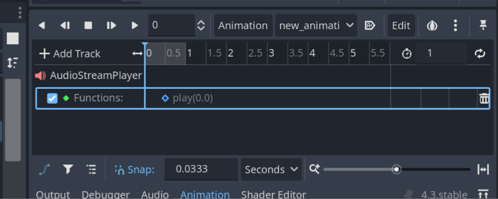 Animation player with sound effect | the animation player plays the sound multiple time in a row ...