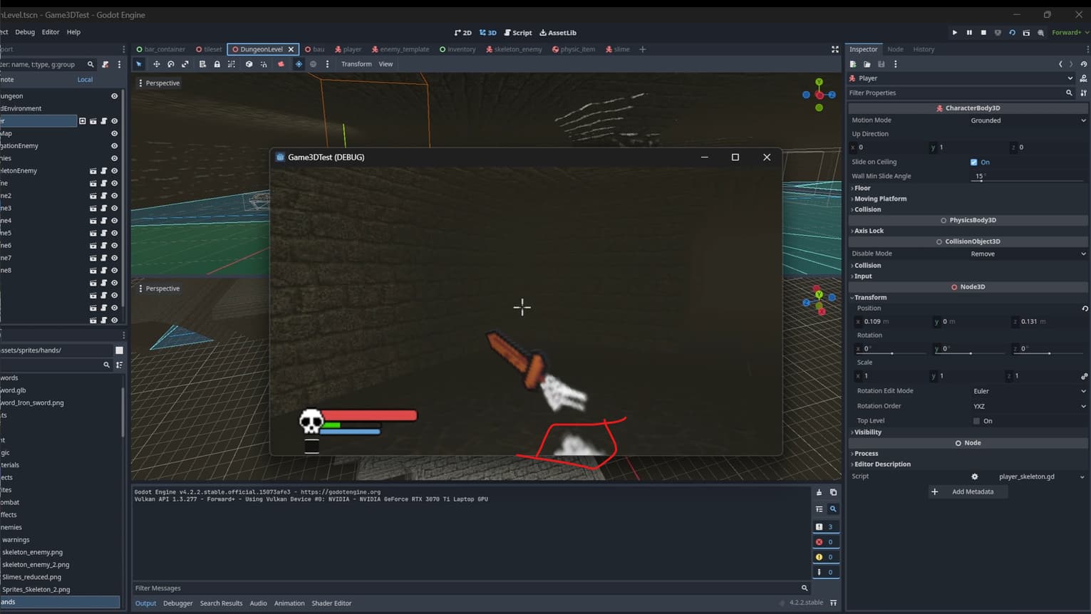 AnimationPlayer creating something from nowhere - Animation - Godot Forum