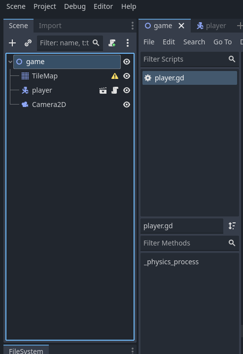 Brackeys tutorial, character wont move - Programming - Godot Forum