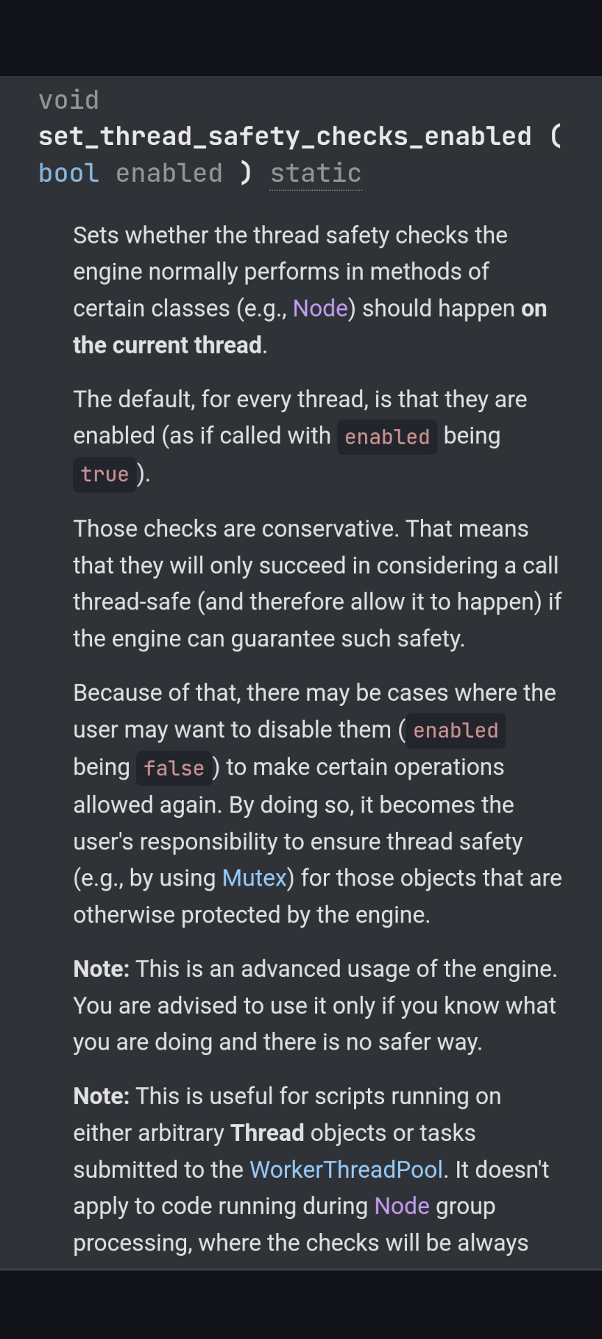 Get Node Returning Null In A Thread Programming Godot Forum