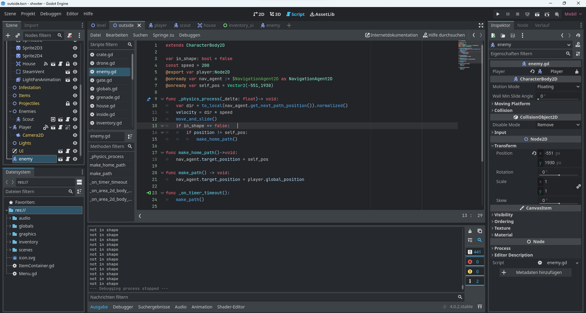Lost on Get Simple Path (Godot 3.x) - Help - Godot Forum