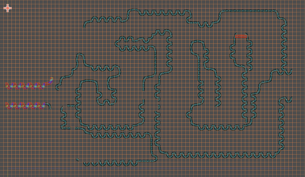 My Scene tiles aren't visible in my main level scene (only in the tile ...