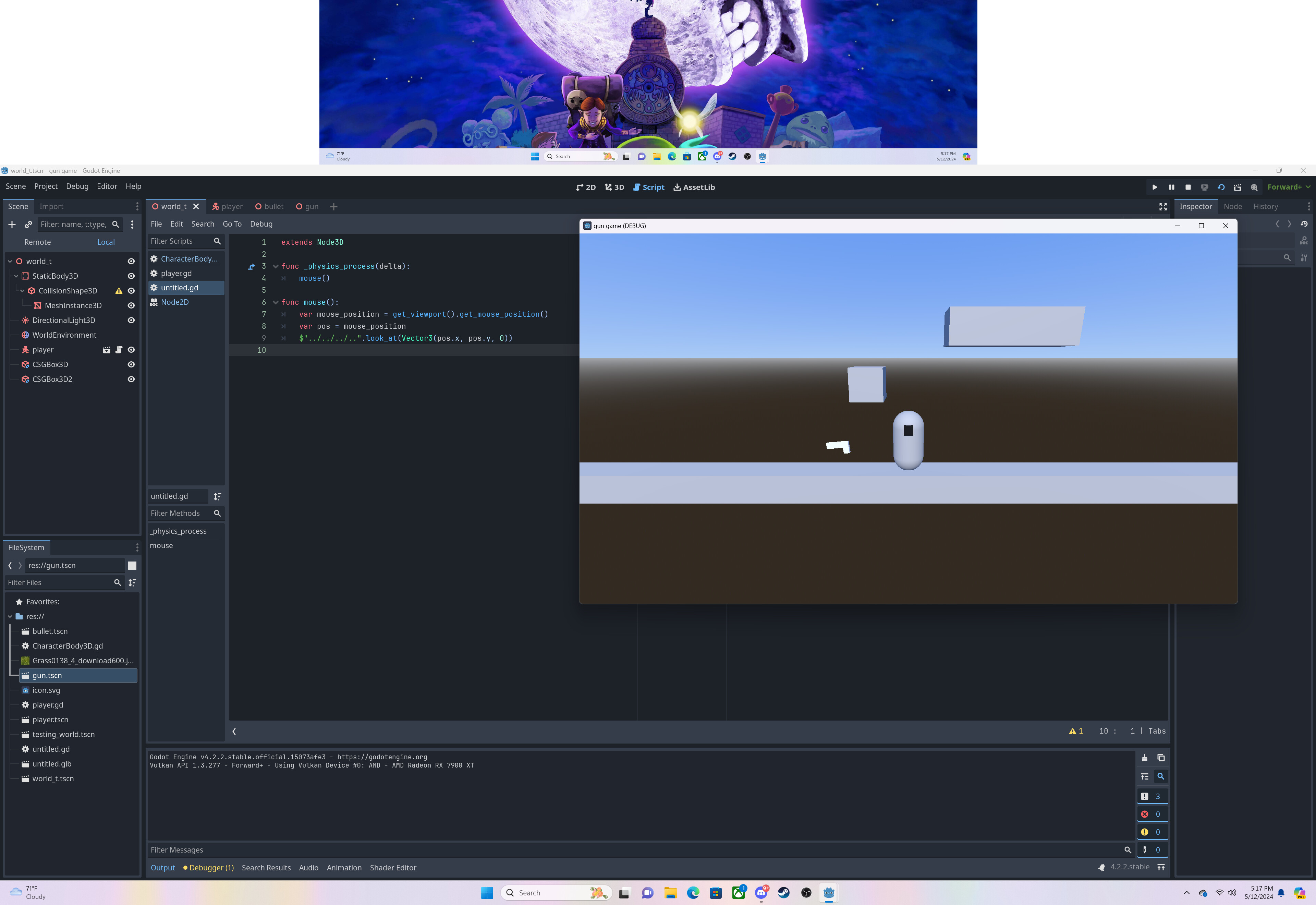 Need Help With Rotation and Mouse - Help - Godot Forum