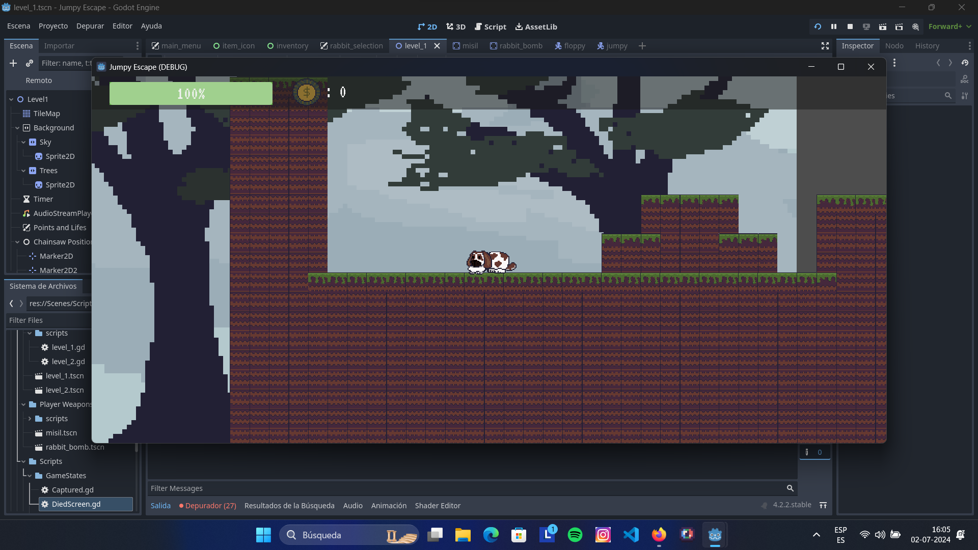 I had a problem when I try to load data of my game in Godot 4.2 ...