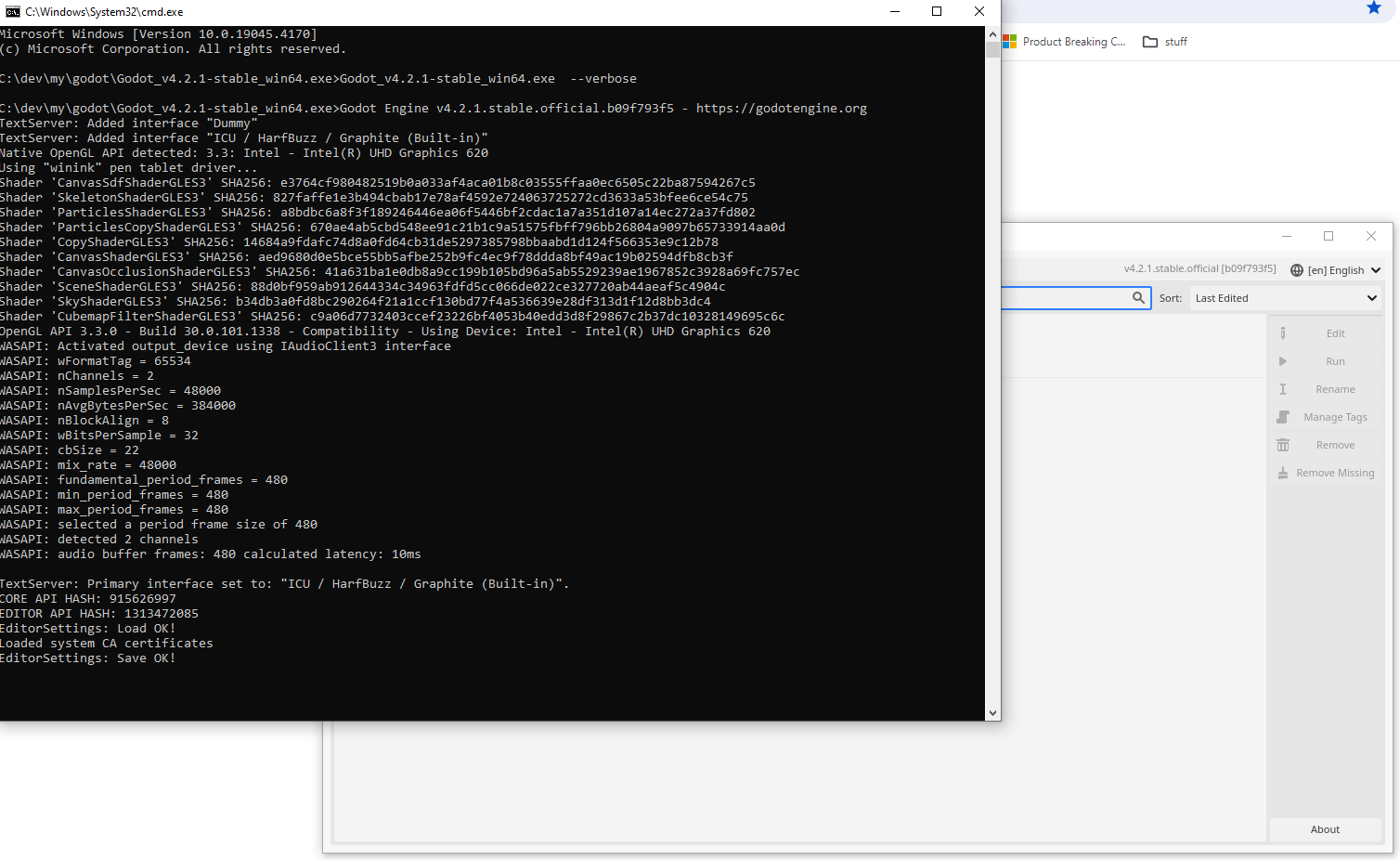 Starting the godot editor suddenly become very slow - Help - Godot Forum