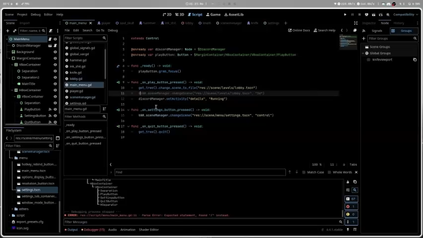 Label3D disappear if using scene manager - Help - Godot Forum