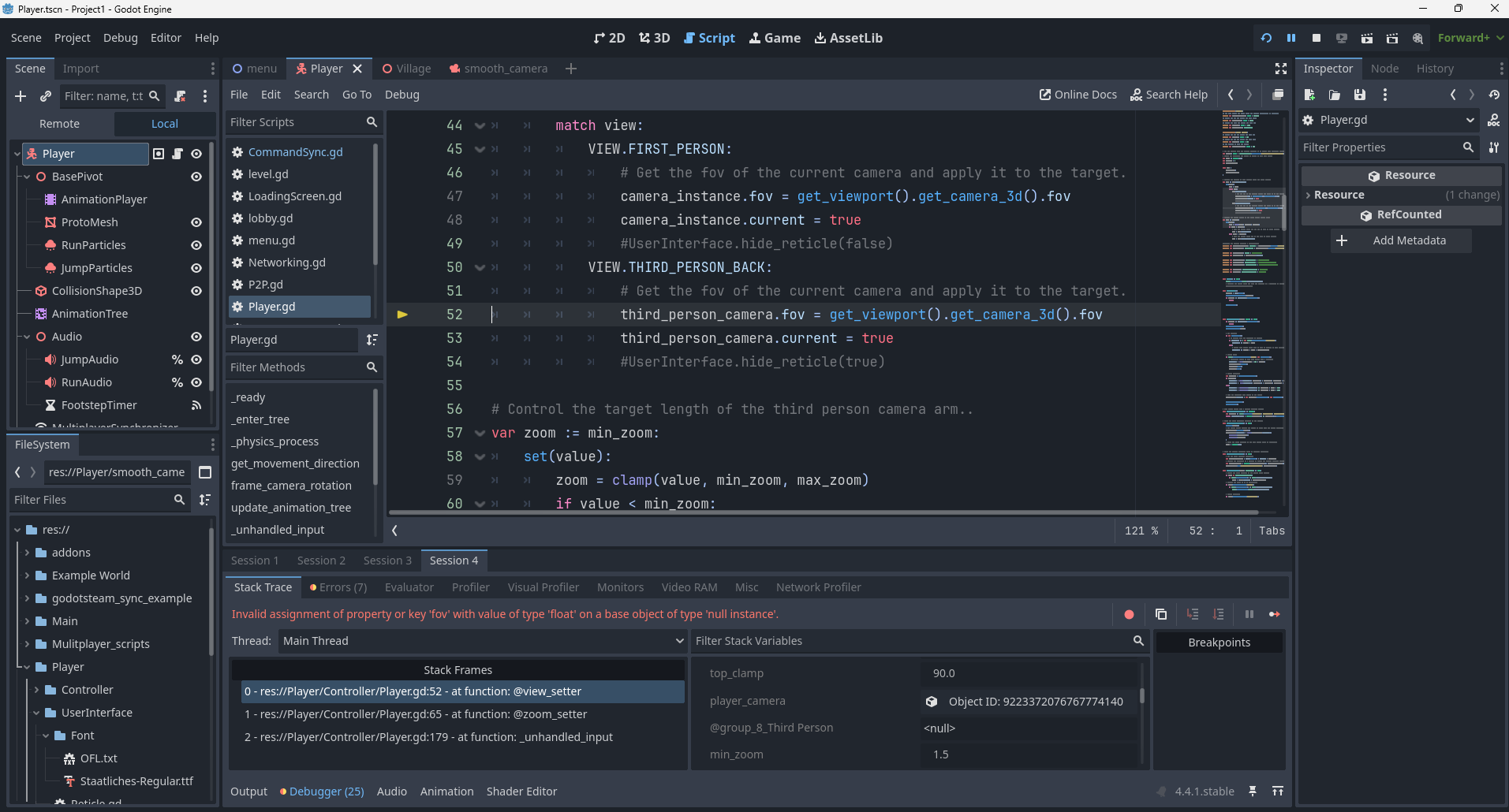 Variables appearing out of nowhere? - Help - Godot Forum