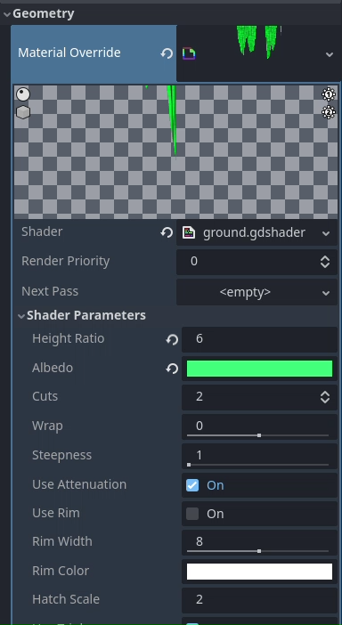 Randomize noise seed in a "Material Override" - Help - Godot Forum