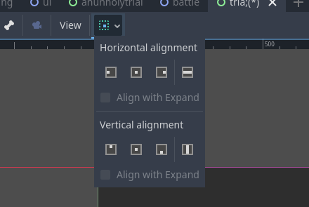 Where do I find the flags for making stuff expand automatically? - Help ...