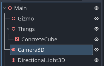 Is Camera3D.reparent() working or not? - Programming - Godot Forum
