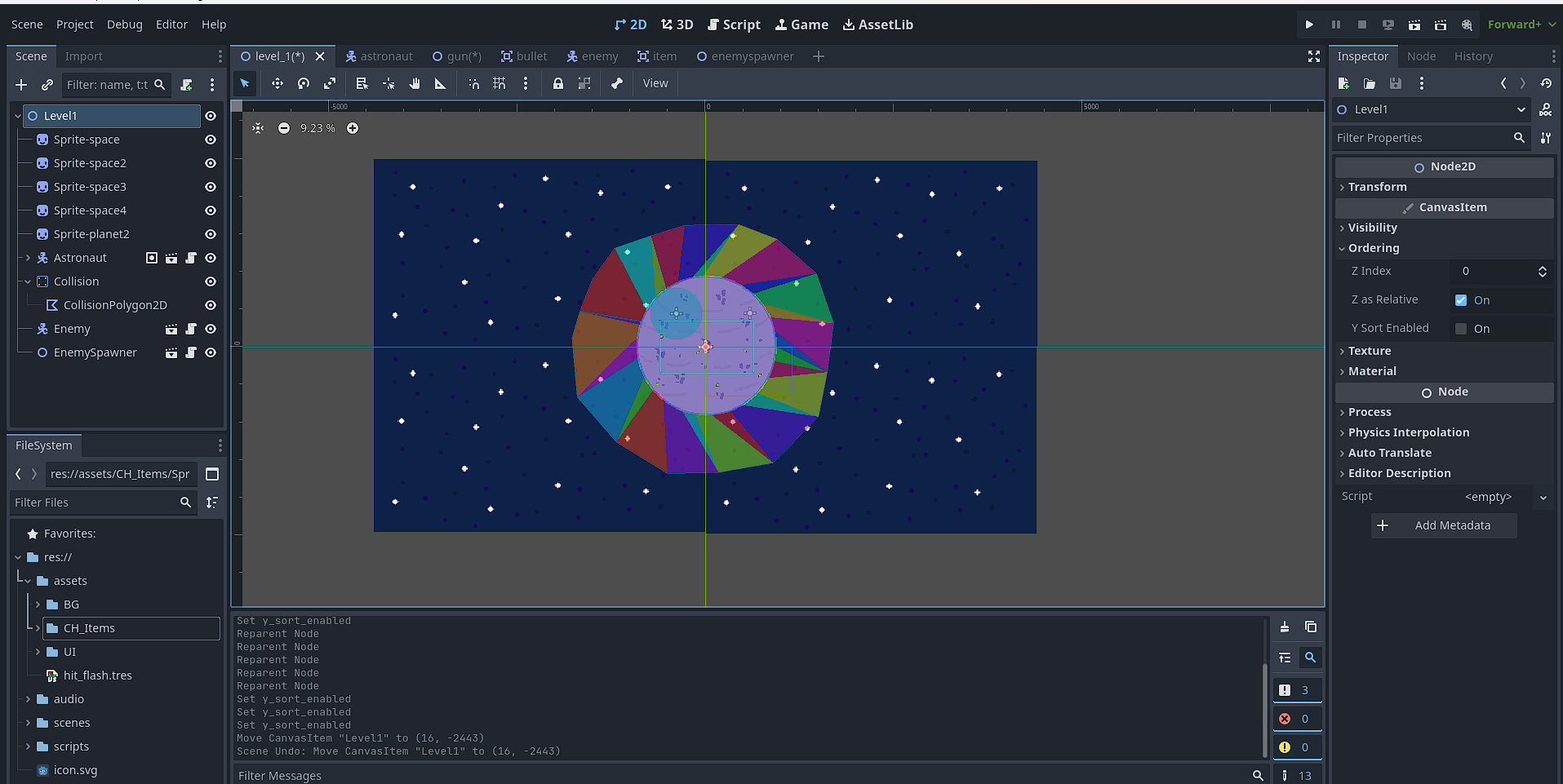 How to fix this y sort issue? - Help - Godot Forum