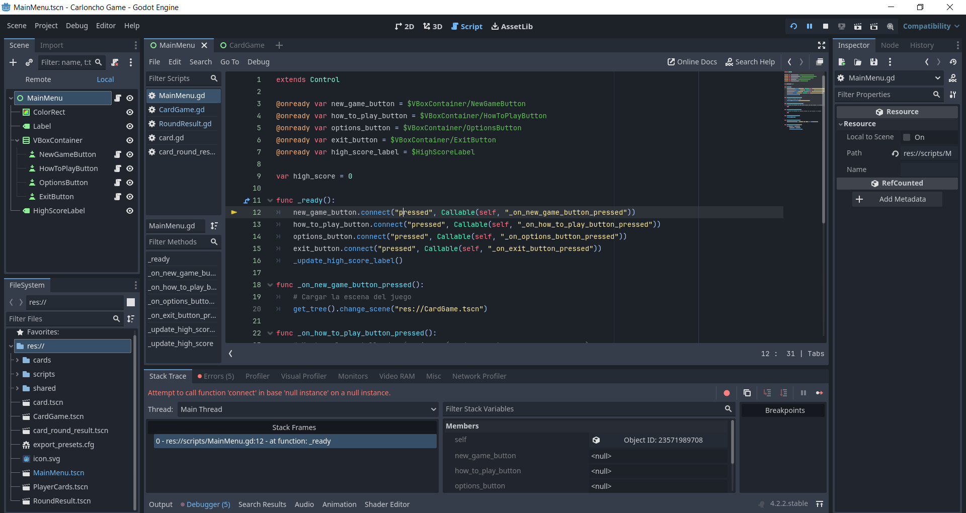 Error connecting to nodes - Help - Godot Forum Error connecting to nodes - Help - Godot Forum