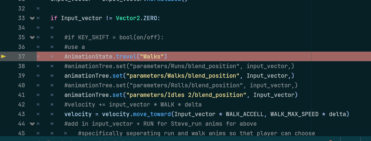 I keep getting a breakpoint from Nonexistent function x in base z - Help - Godot Forum